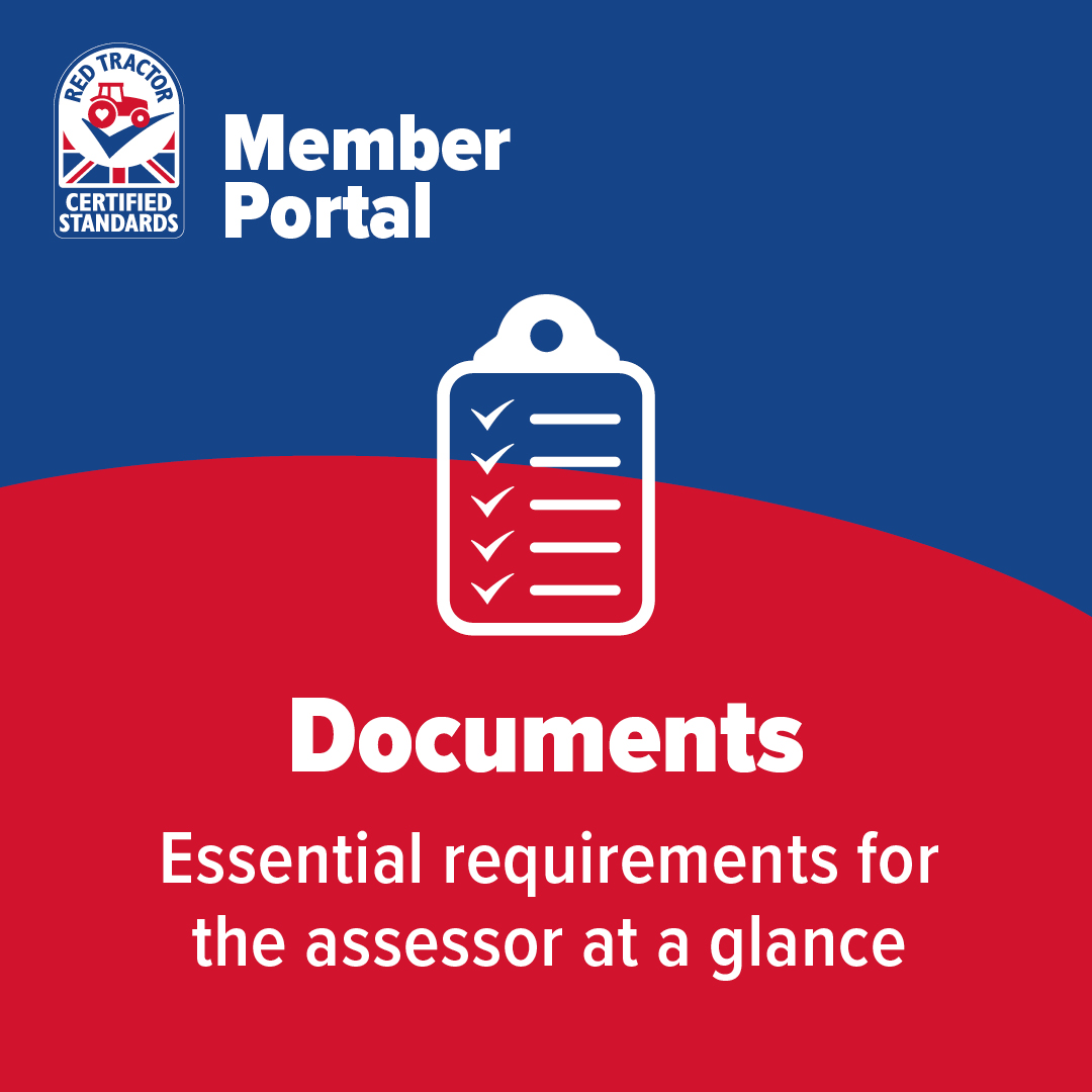 Member Portal - Red Tractor