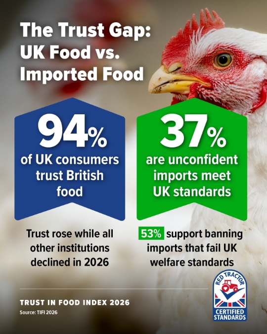 The Trust in Food Index 2026 - Red Tractor